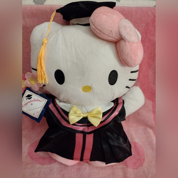 Hello Kitty | Toys | Hello Kitty 225 3 Inch Graduation Plushie | Poshmark
